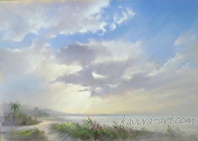 Morning::Website of the artist Vera Kavura